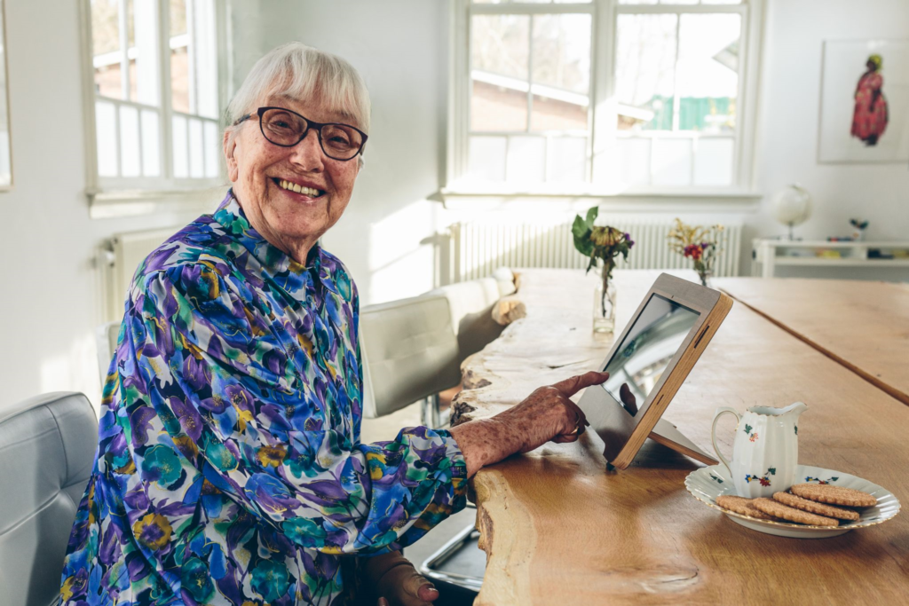 Seniorentablets van Compaan, de meest eenvoudige tablet voor senioren